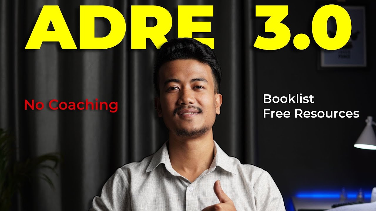 How to prepare for ADRE 3.0 without coaching | Free Resources - YouTube