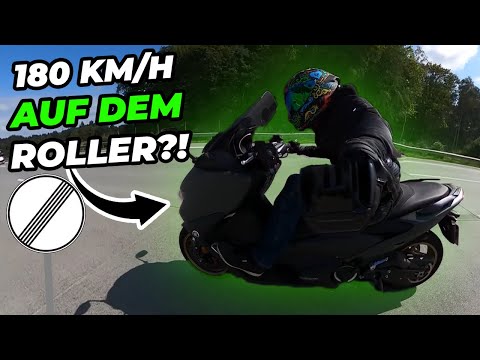 ÜBER 180 KM/H AUF EINEM ROLLER! | Yamaha TMAX