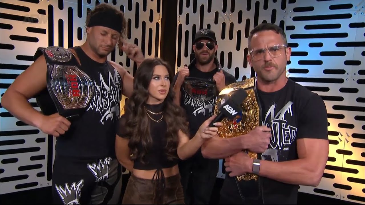 The Undisputed Kingdom interview AEW Rampage May 01 2024 - YouTube