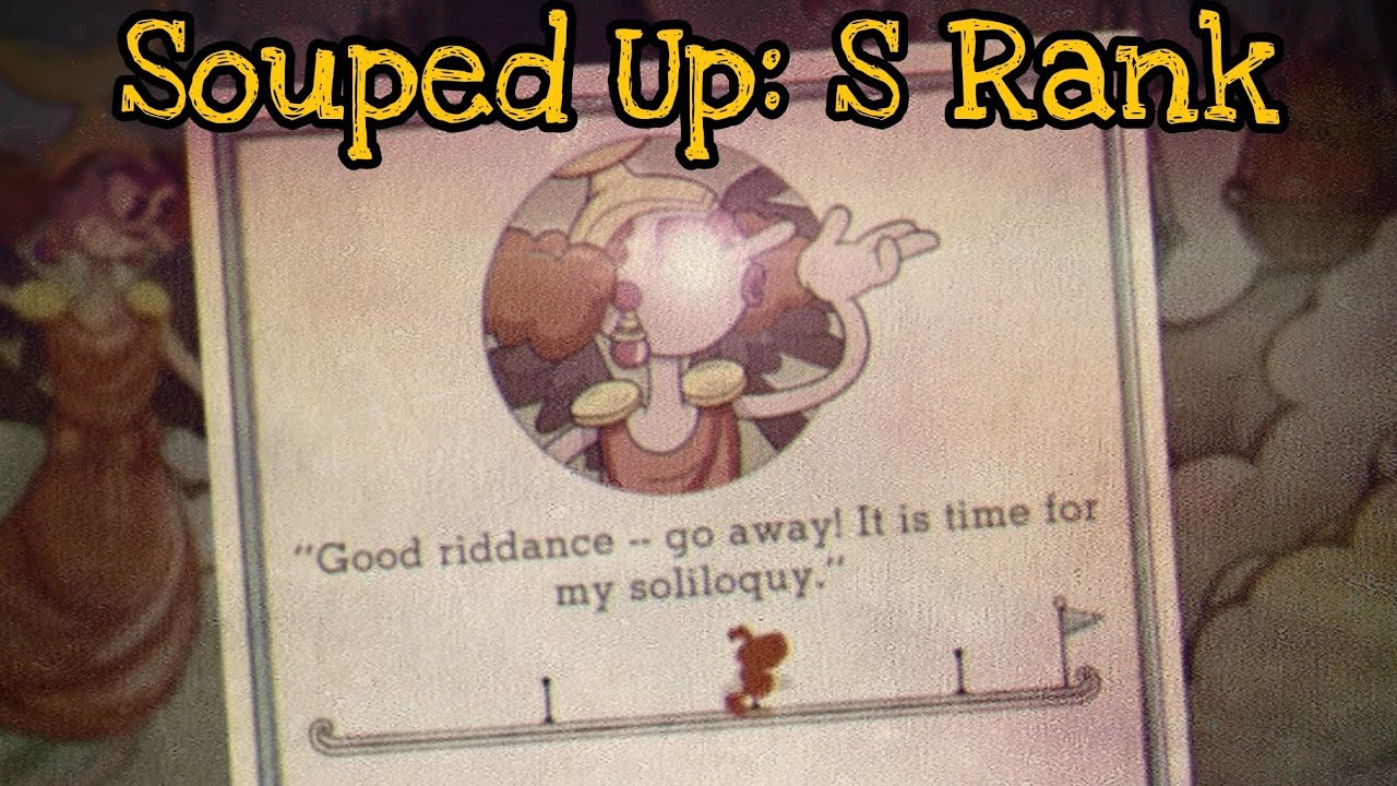 Cuphead: Souped Up mod - Sally Stageplay buff S Rank (hitless) - YouTube