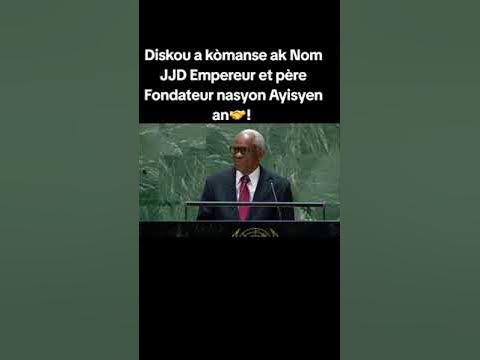 Diskou prezidan konsèy prezidansyèl la nan L'ONU - YouTube
