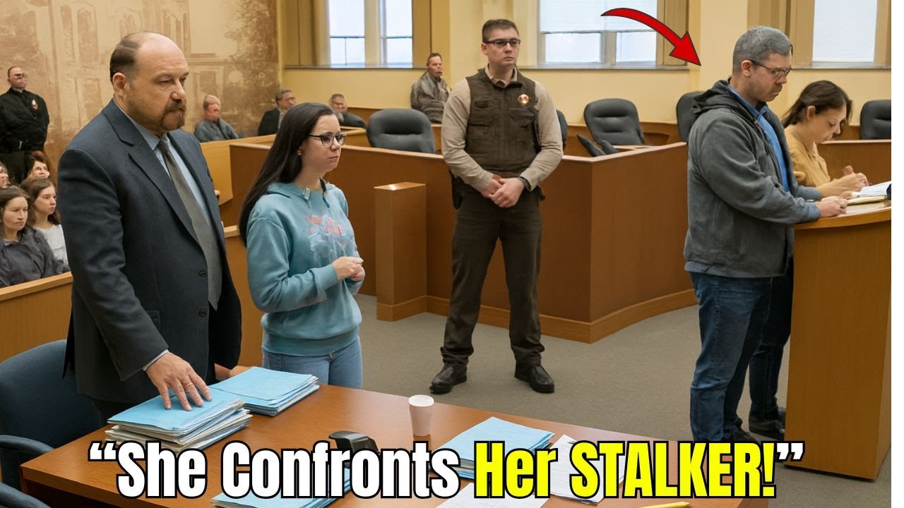 Ex-Wife Confronts Her Stalker Moments Before Sentencing - YouTube