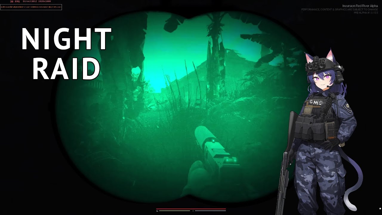Night Raid With a Shotgun in Incursion Red River - YouTube