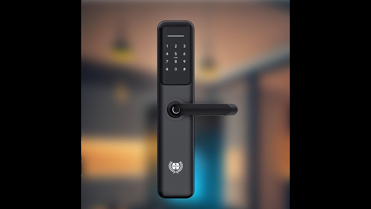 HOW TO INSTALL DIGITAL HANDLE - HE-06 | E-DOR - YouTube