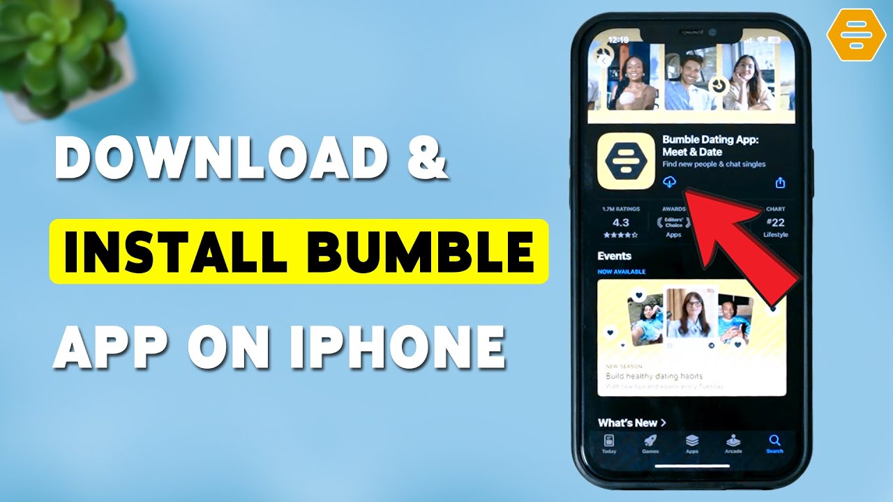 How To Download & Install Bumble App On iPhone | Get Bumble App On iOS ...