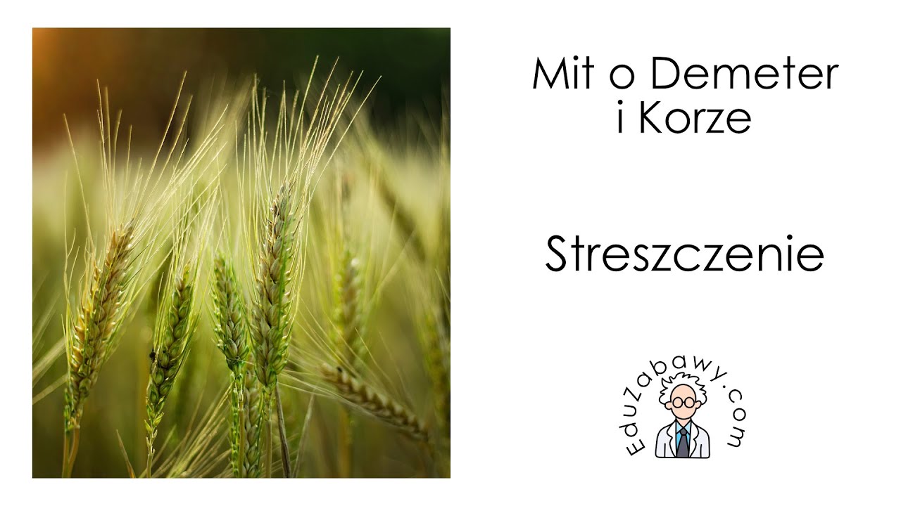 Sprawdzian Z Demeter I Kora Klasa 5