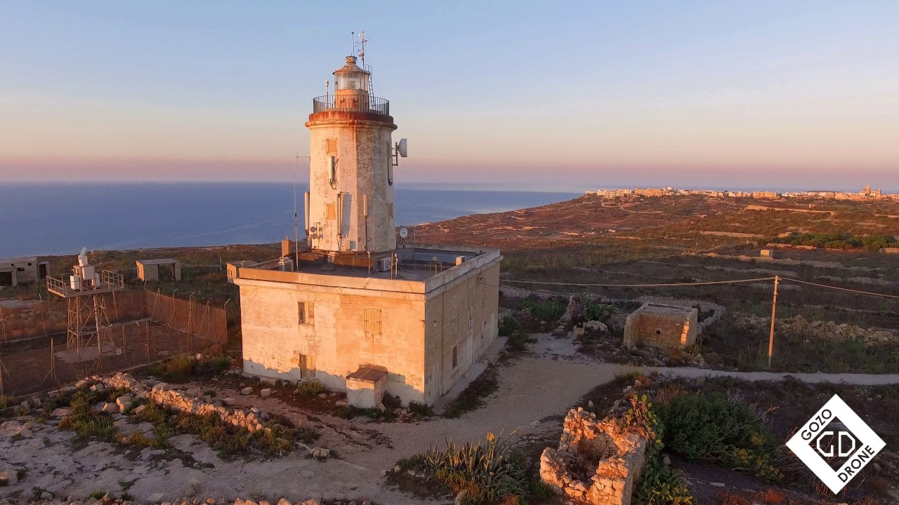 Ġordan Lighthouse Għasri, Gozo - YouTube