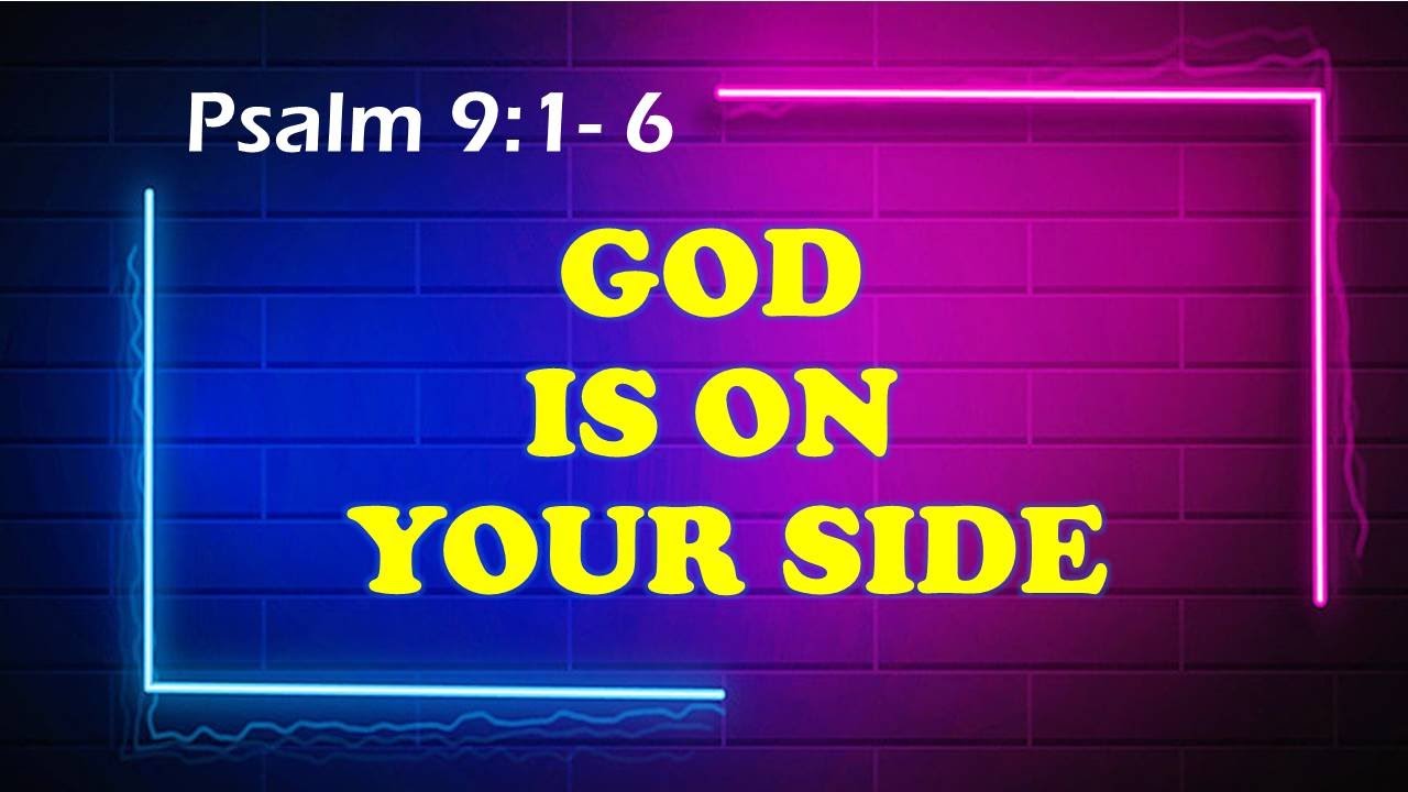 God Is on Your Side I Devotional - YouTube