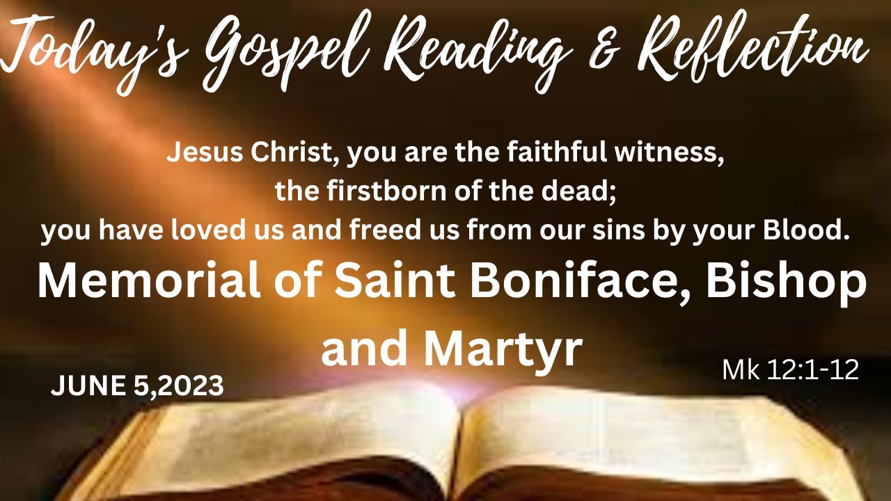 Daily Gospel Reflection, Catholic Readings for Today, Daily Mass ...