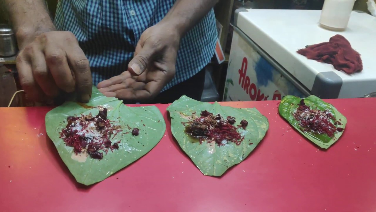 Hyderabad Special Sweet pan || Indian Street Food - YouTube