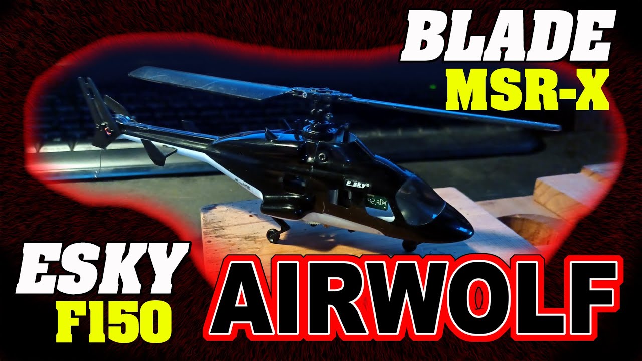 Micro Frankenstein Build - Esky F150 / Blade MSRX - YouTube