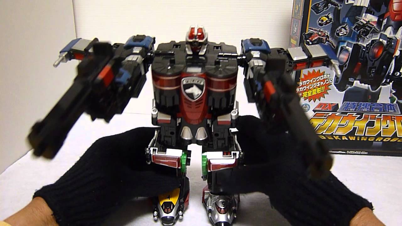 DX DEKA WING ROBO Transformer / DEKAWINGROBO part2 - YouTube