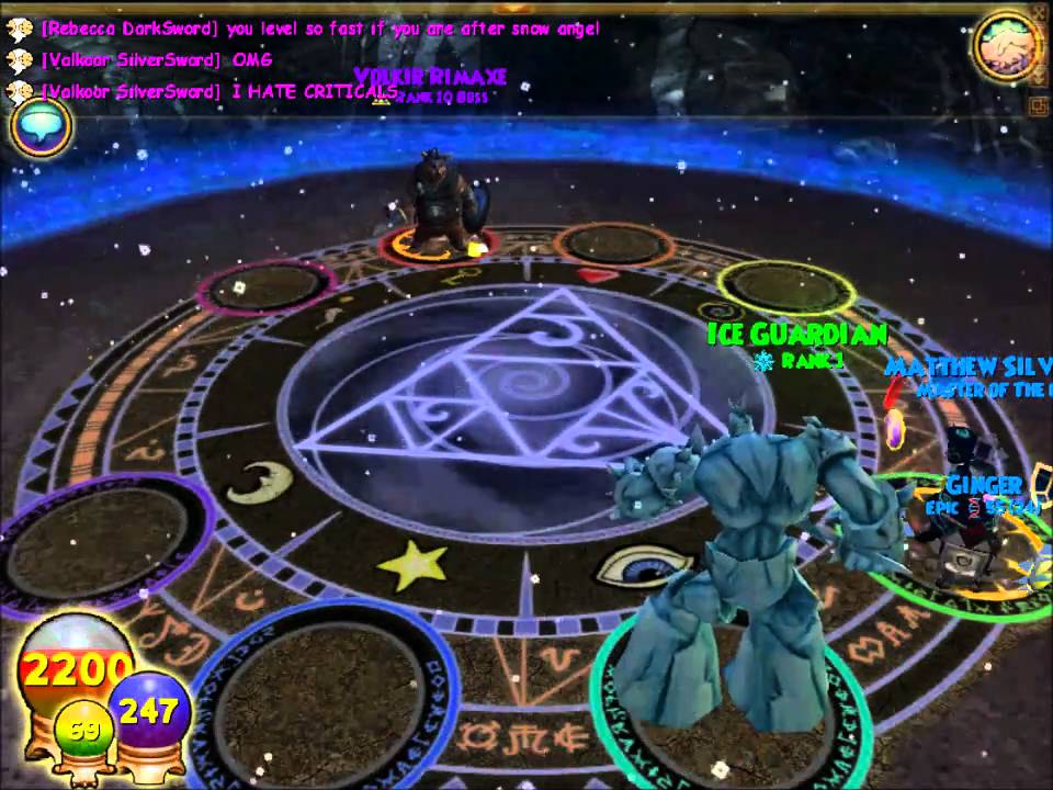 Wizard101 Snow Angel Quest - YouTube