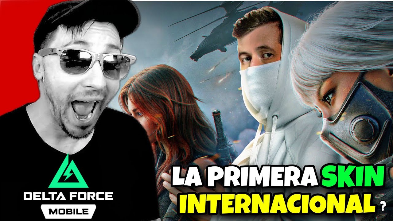 La PRIMERA SKIN EXCLUSIVA de DELTA FORCE MOBILE? "ALAN WALKER" EVENTO ...