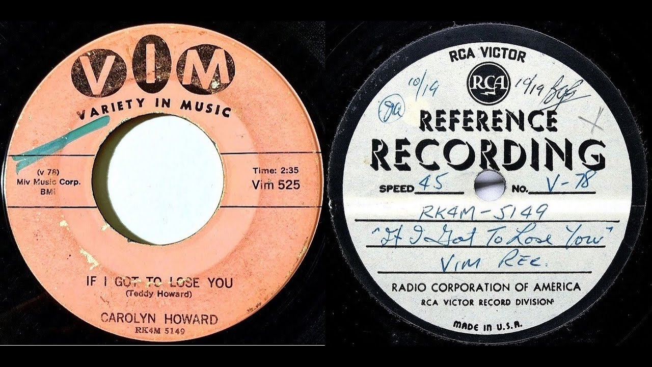 Carolyn Howard - IF I GOT TO LOSE YOU (1964) - YouTube