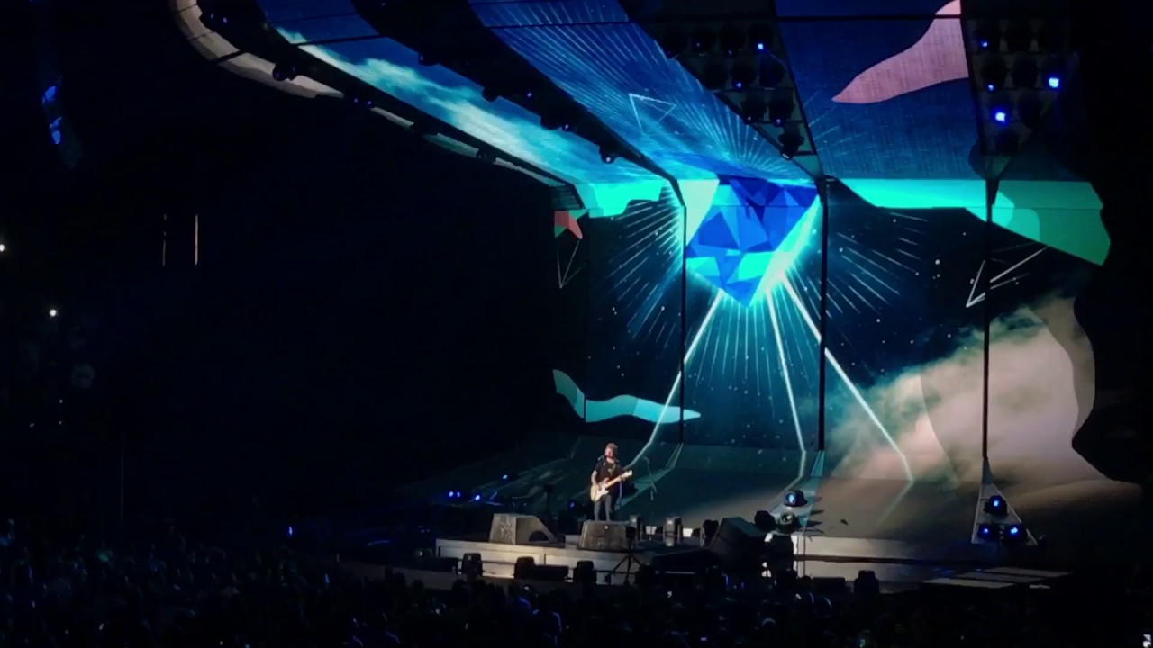 Ed Sheeran Live Divide World Tour Toronto: Thinking Out Loud - YouTube