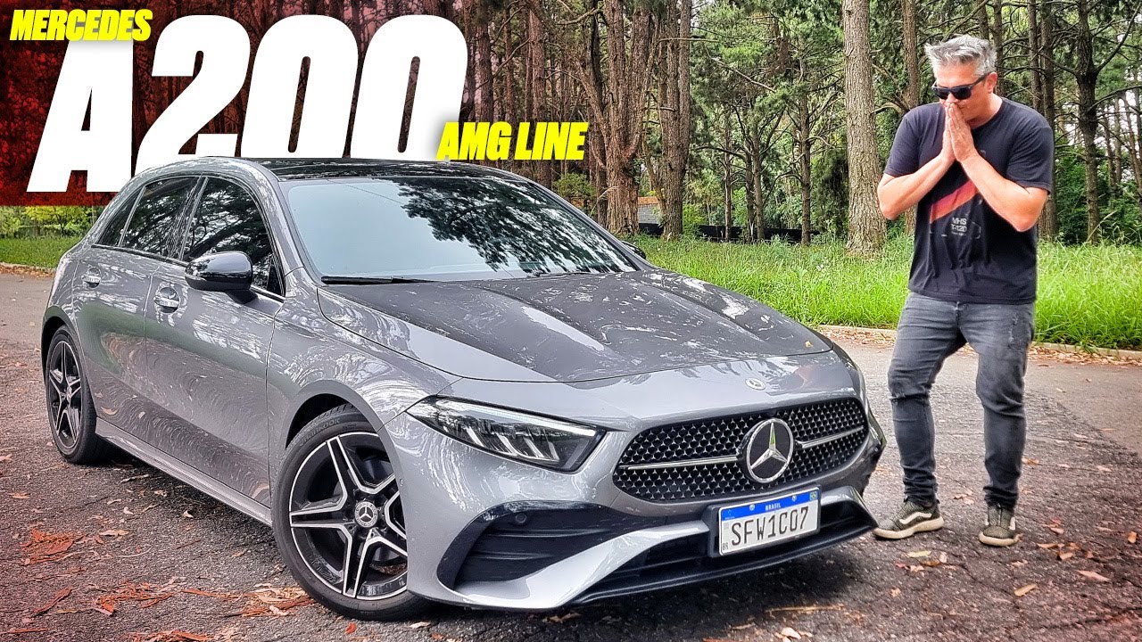Mercedes-Benz A200 2024 - AGORA SÓ COM MOTOR 1.3 TURBO! BEBE NADA E ...