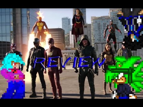 CW's Heroes Vs Aliens Crossover Event + Random Game Footage - YouTube