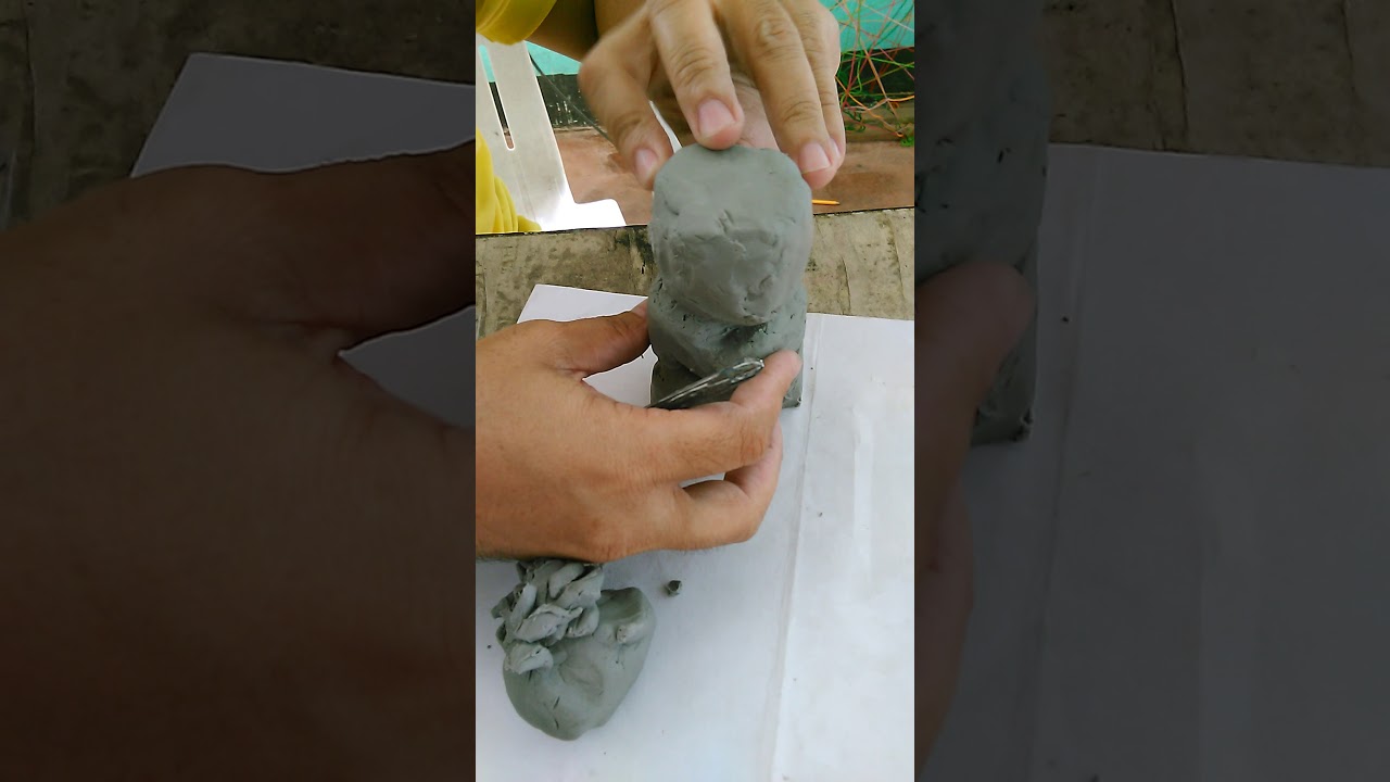 Bul-ul Molding using modelling clay - YouTube