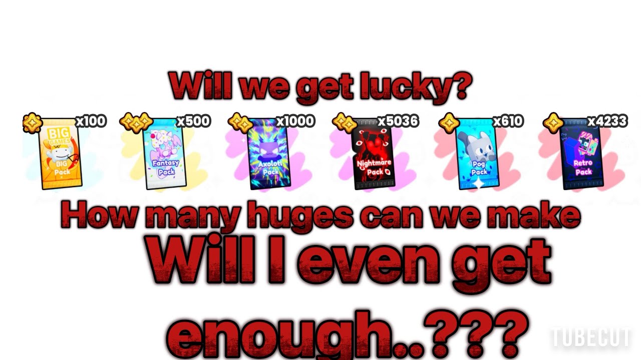 I opened over 11k packs in ps99 - YouTube