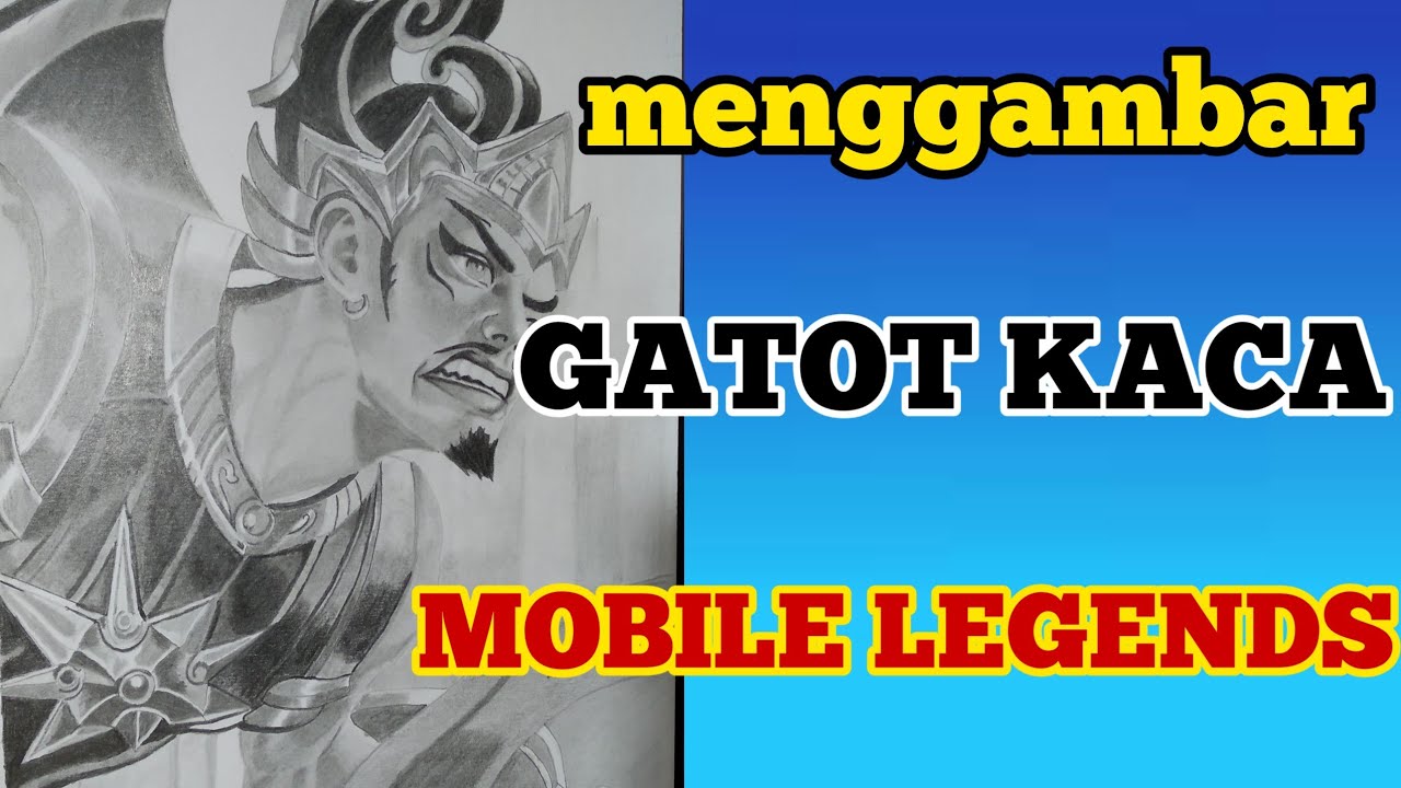 how to draw hero mobile legend easy - YouTube
