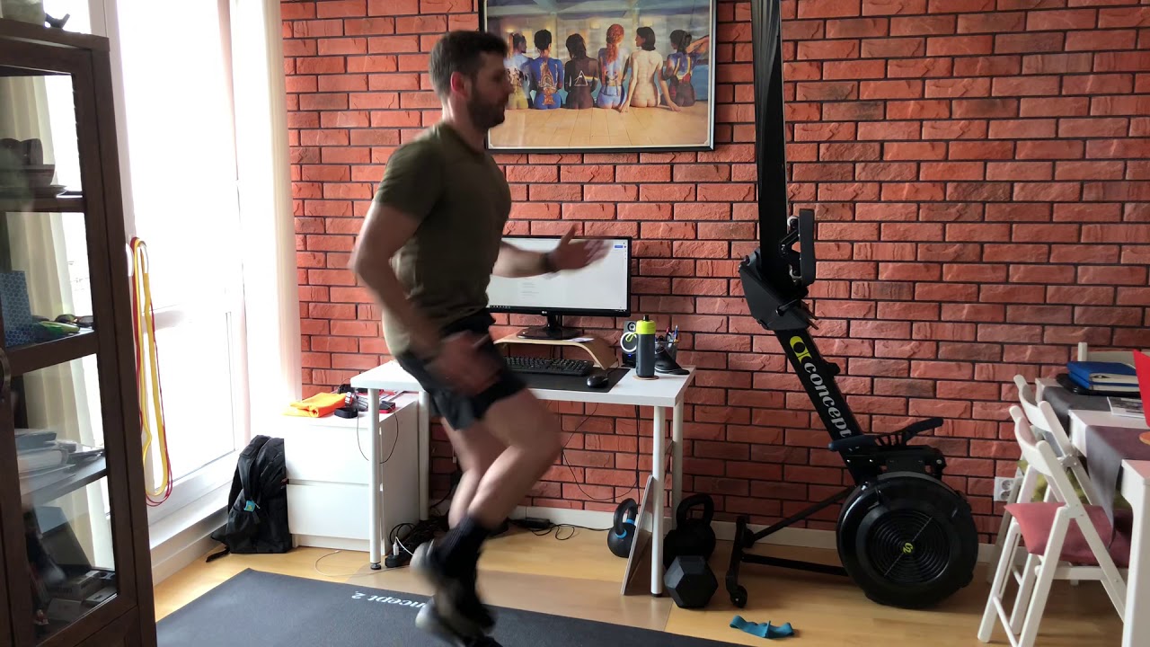 Stationary Run - YouTube