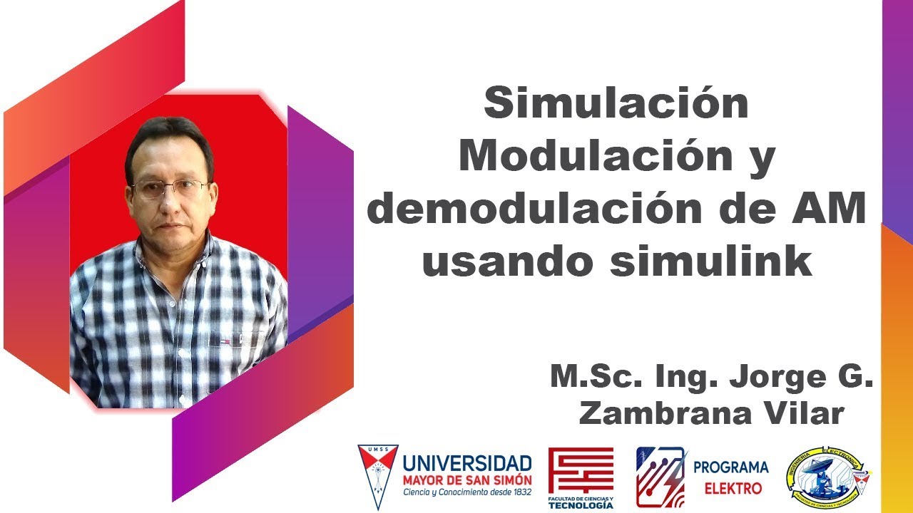 Simulación Modulación y demodulación de AM usando simulink - YouTube