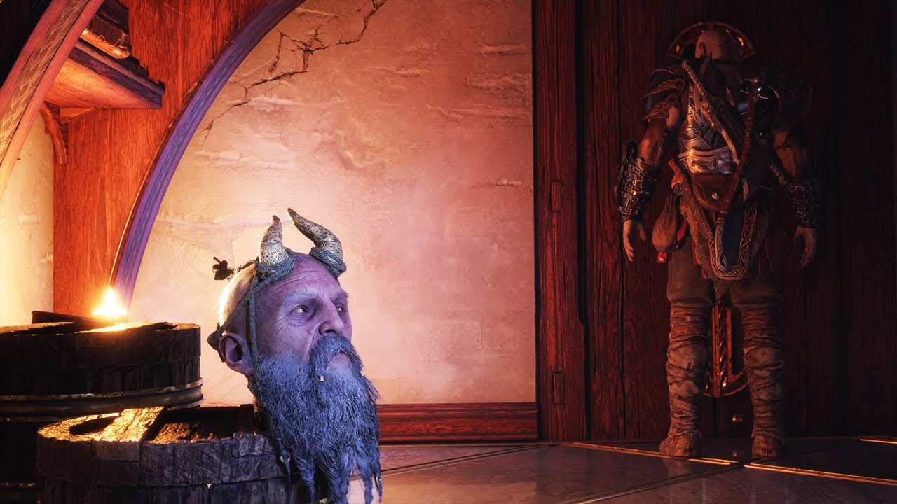 I Don't Tell Silly Stories - God of War Ragnarok All Mimir Scenes ...