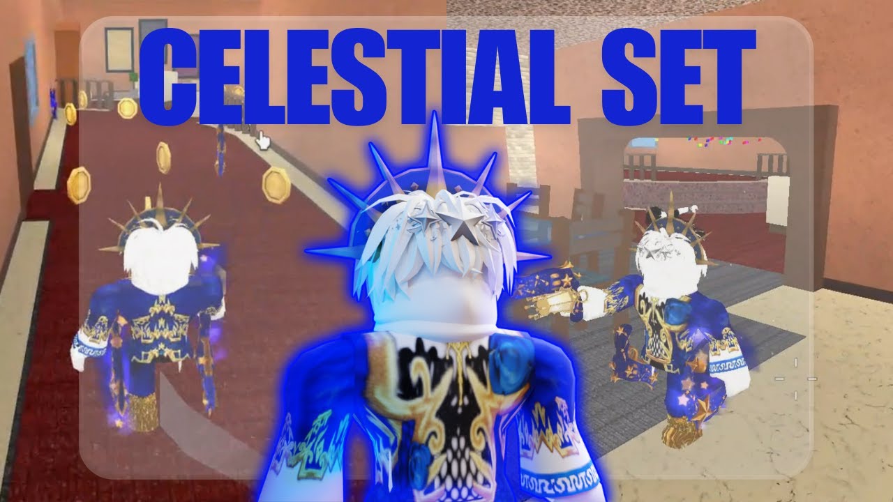 CELESTIAL SET GAMEPLAY + Hitting MAX LEVEL in MM2 - YouTube