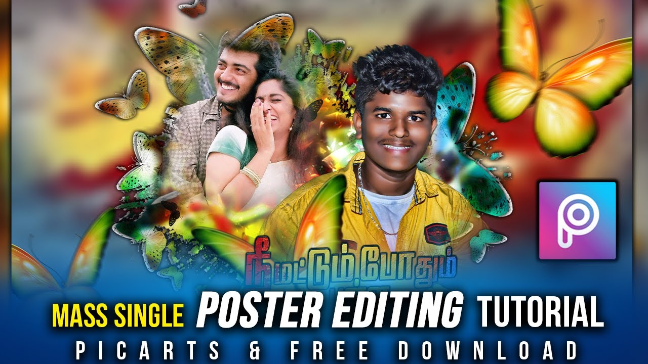 Mass Single Photo Editing Tamil Tutorial🔥 picarts Mass post tutorial # ...