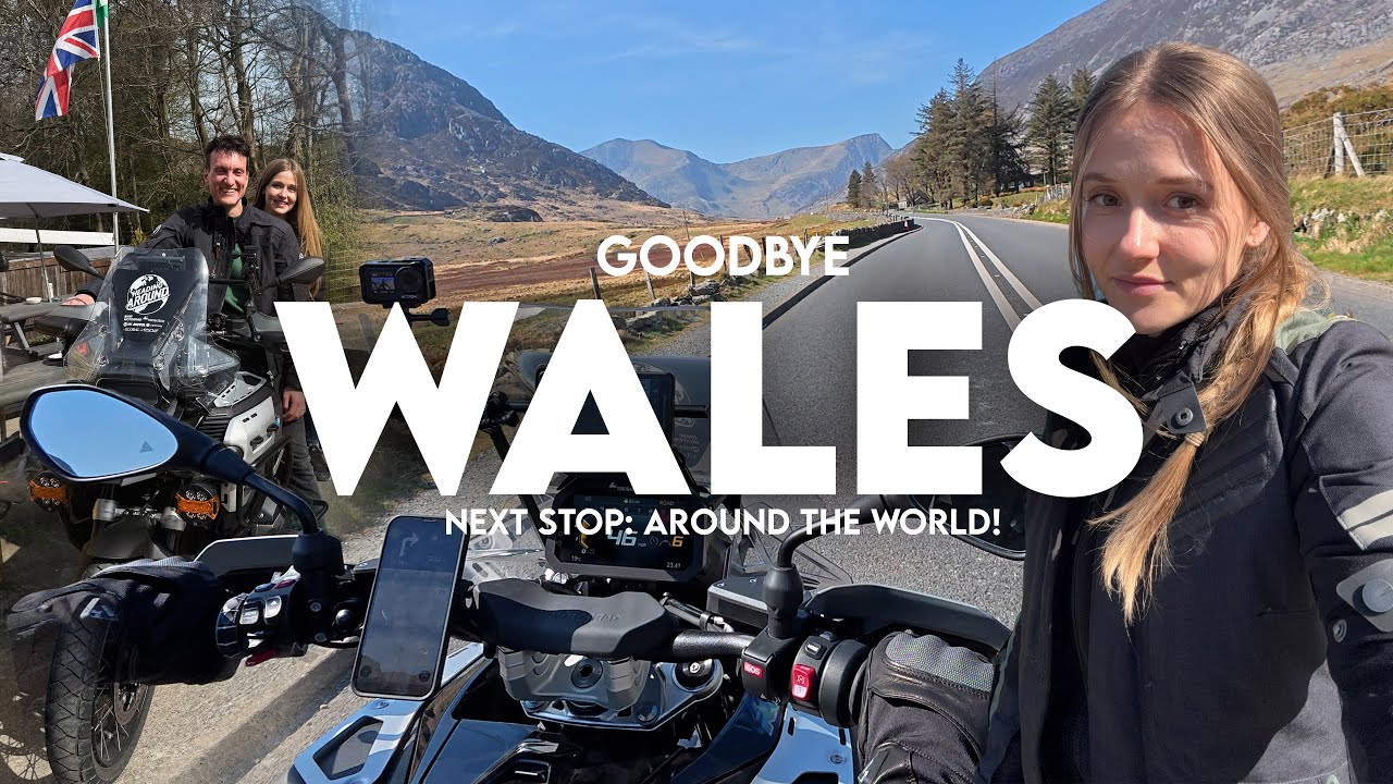 Goodbye Wales: Final Ride On BMW R1300 GSA Before Our RTW Motorcycle ...