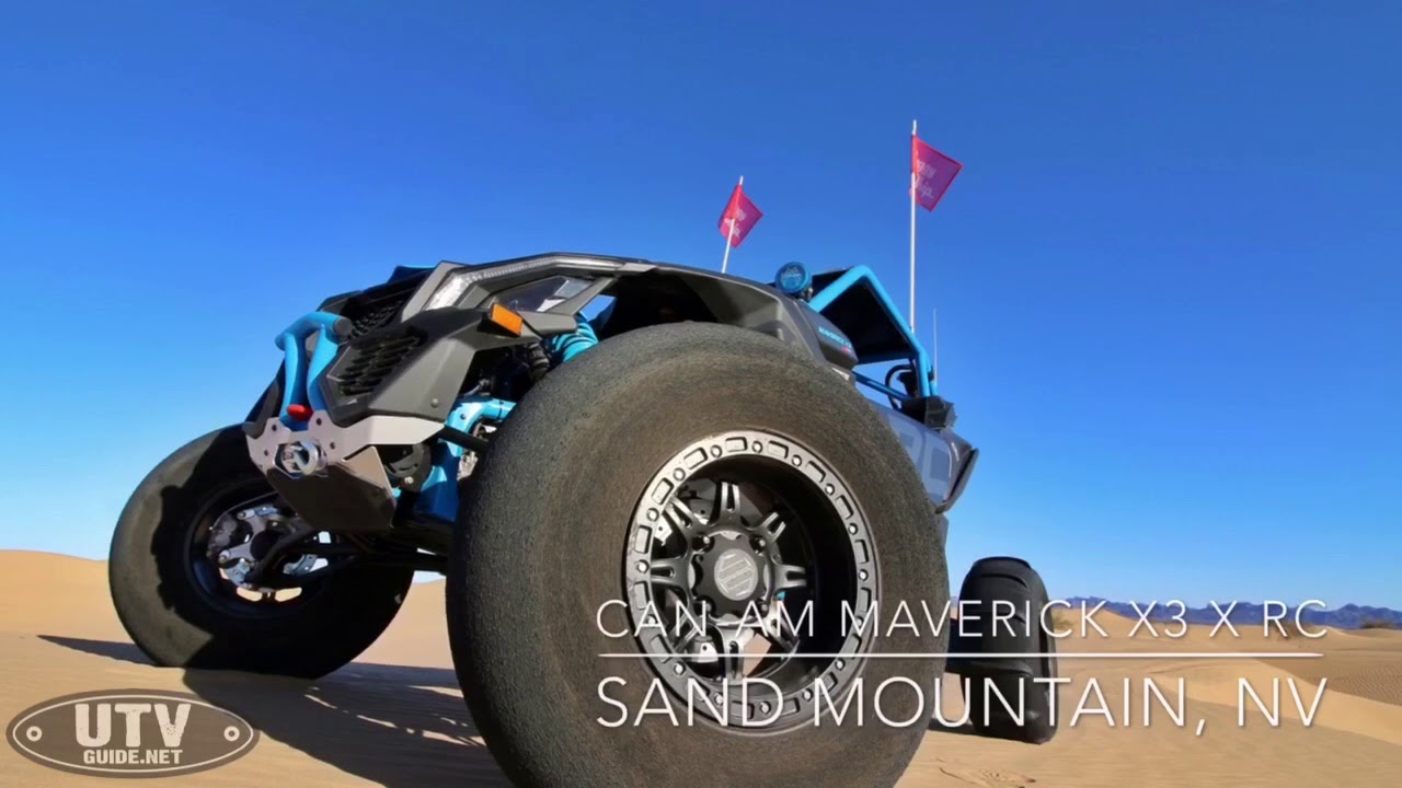 Can-Am Maverick X3 X RC at Sand Mountain, Nevada - YouTube