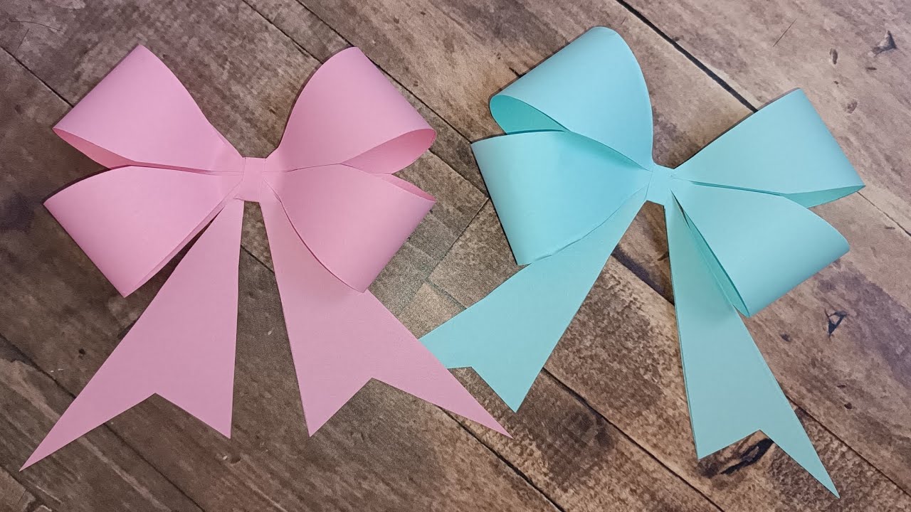 Paper Bow 🎀 Paper Bow for Gift Boxes 🎀 Gift Wrapping 🎀 Gift Topper 🎀🎀 ...