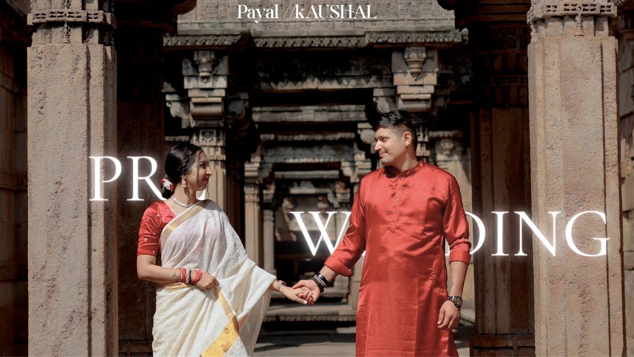 Payal & Kaushal Pre Wedding Teaser // prewedding video shoot ahmedabad 2025 | BR STUDIO - YouTube