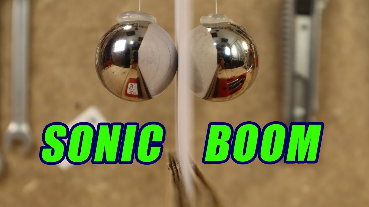 Sonic Boom Effect On Paper - YouTube