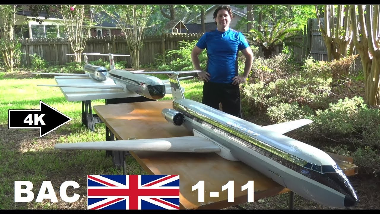 RC Airplane Airliner BAC 1-11 Assembly Line [4K] - YouTube