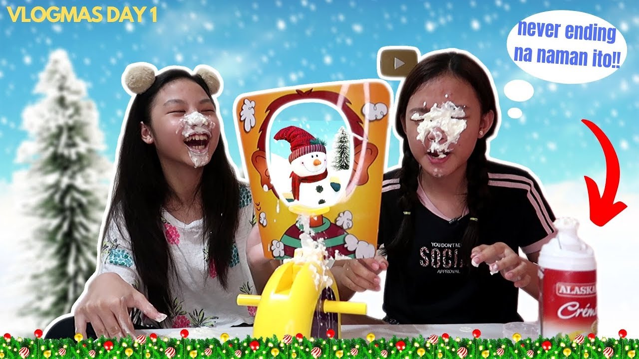 PIE FACE CHALLENGE WITH MY SISTER | REVENGE NG PIKON!!| Aurea & Alexa ...