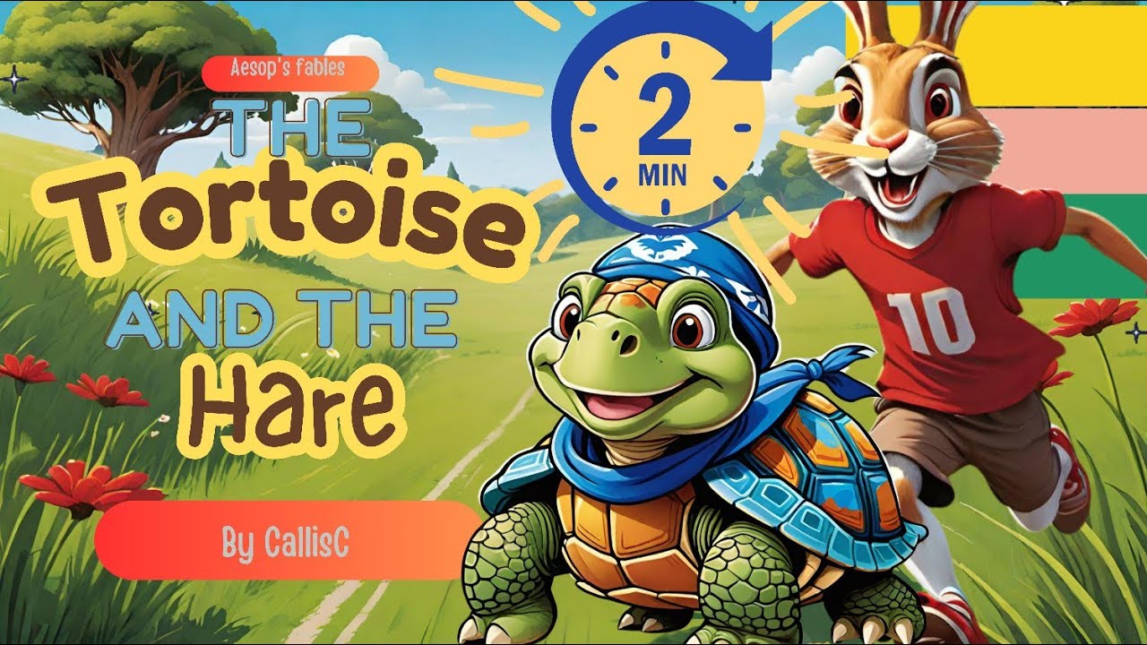 The Tortoise and the Hare - Aesop's Classic Tale | Educational Story ...