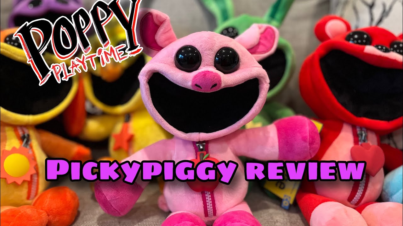 Pickypiggy Plush Review! [Poppy Playtime Chapter 3] - YouTube