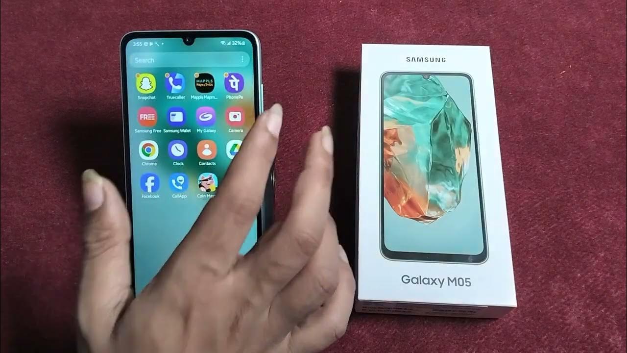 How to click photo using timer 10 Seconds in Samsung Galaxy M05 || camera photo timer use kaise ...