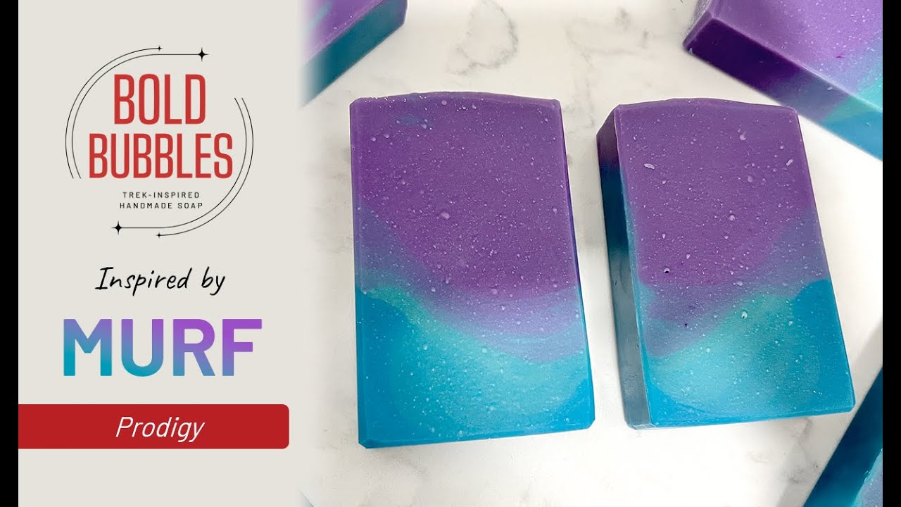 Cold Process Soap Making Inspired by Murf from Star Trek: Prodigy - YouTube