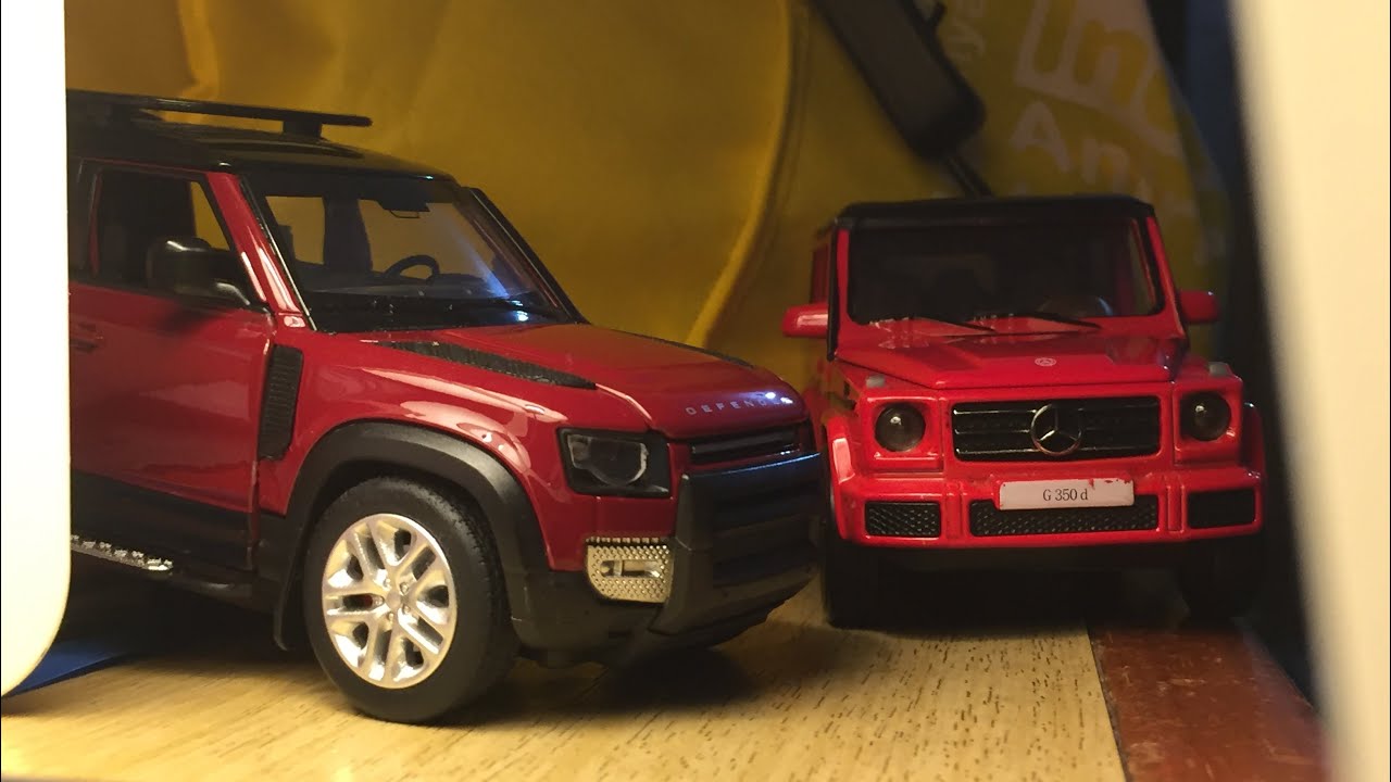 Review Diecast Mercedes-Benz G 350D dan Land Rover Defender 110 ala ...