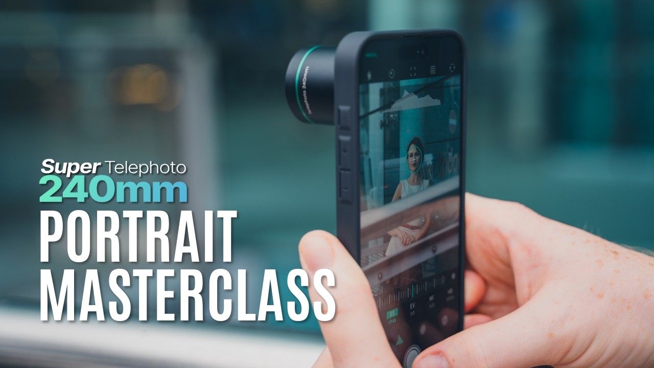 Capture Portraits Like a Pro with the Super Telephoto Lens! - YouTube