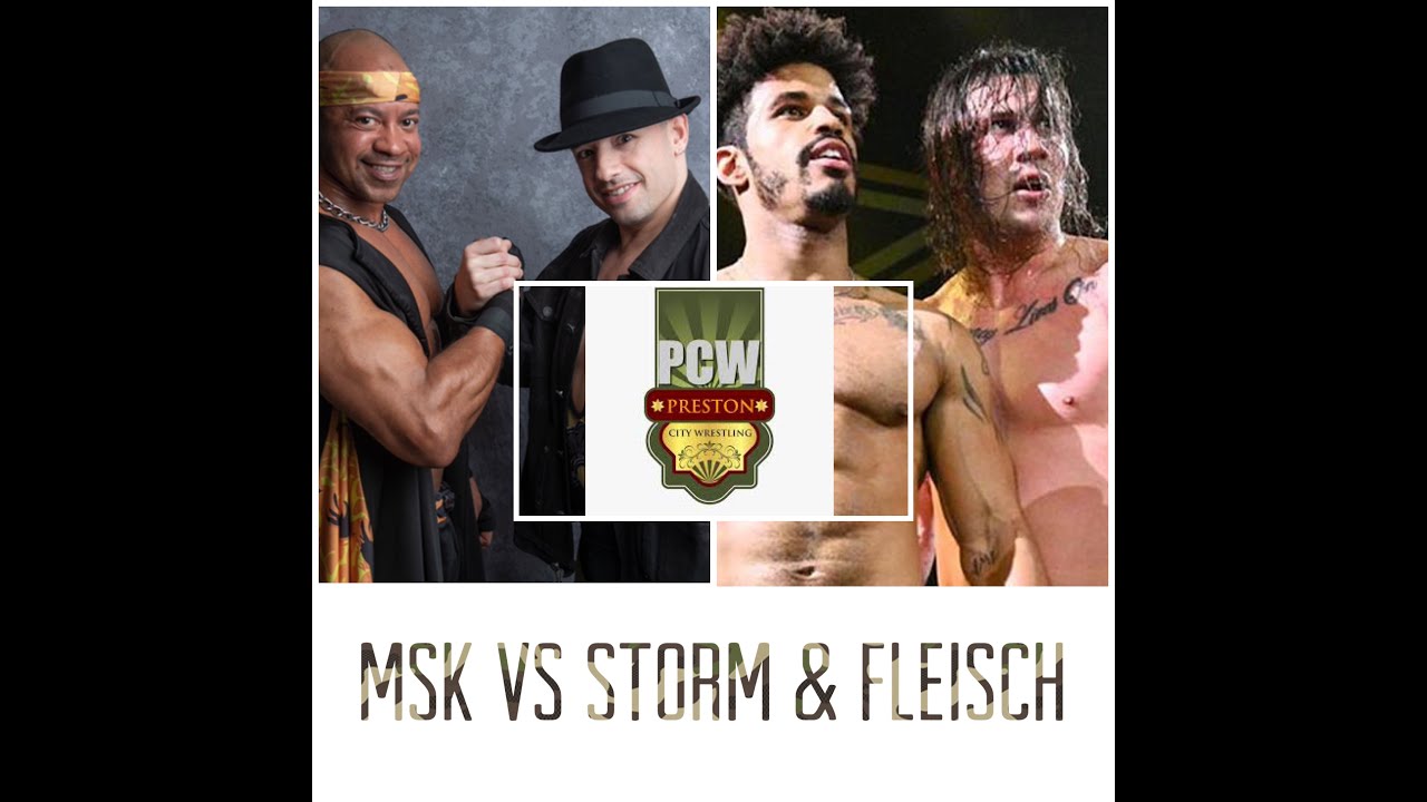 PCW Blackpool - WWE NXT's MSK vs Jonny Storm & Jody Fleisch - YouTube