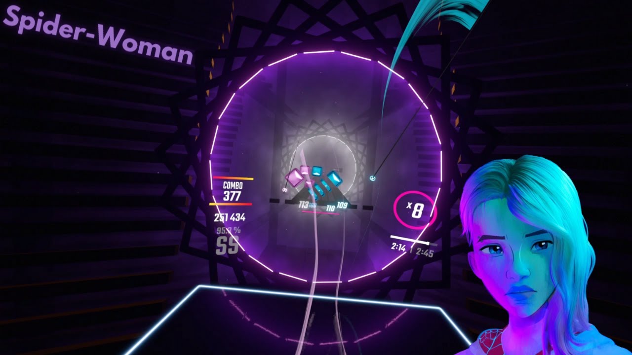 Spider Woman | Beat Saber - YouTube