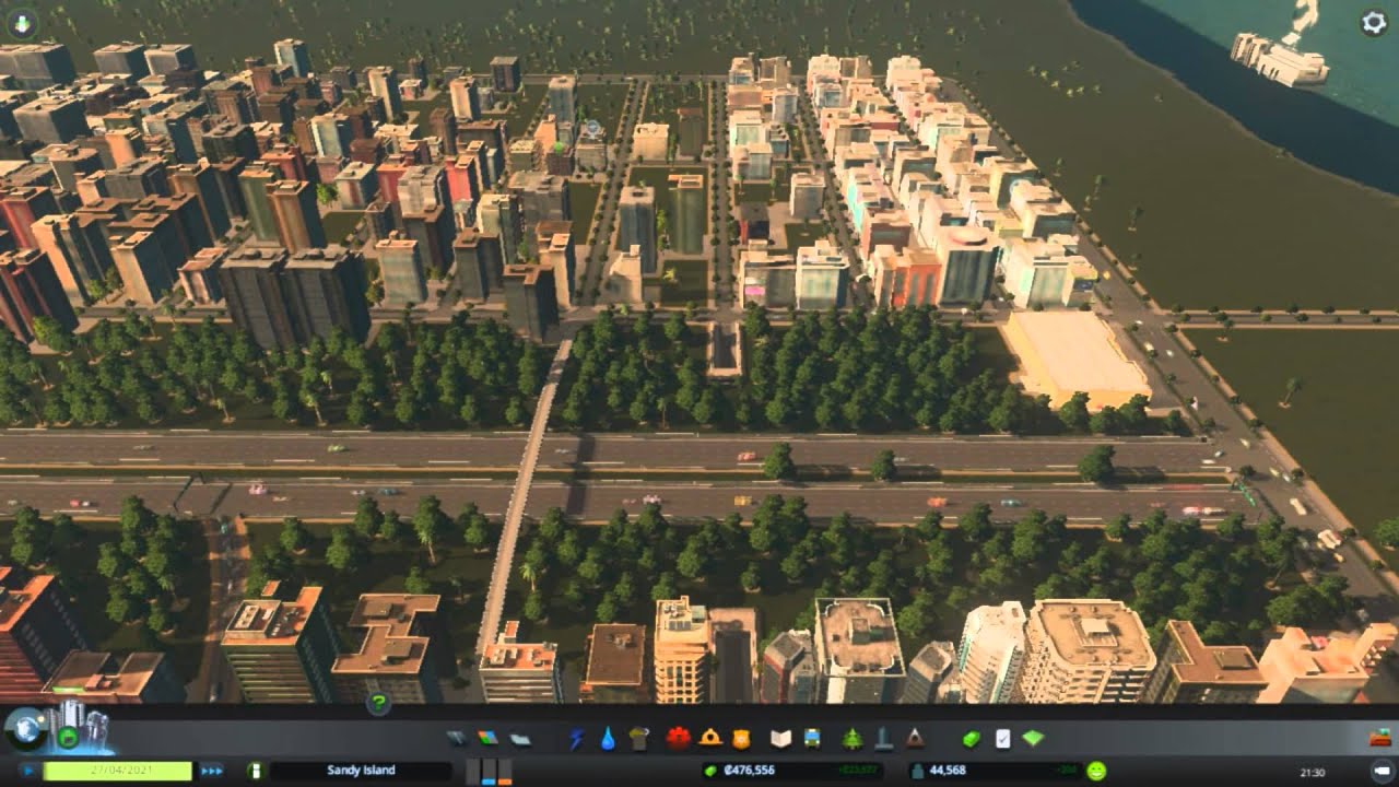 Cities: Skylines - Building a Megacity - Timelapse - Part Five - YouTube