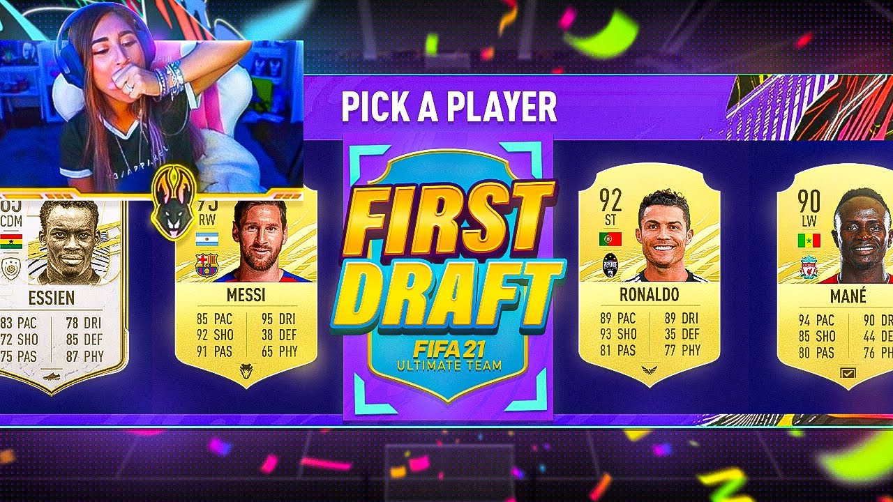 My FIRST FIFA 21 Draft! Fifa 21 Ultimate Team - YouTube
