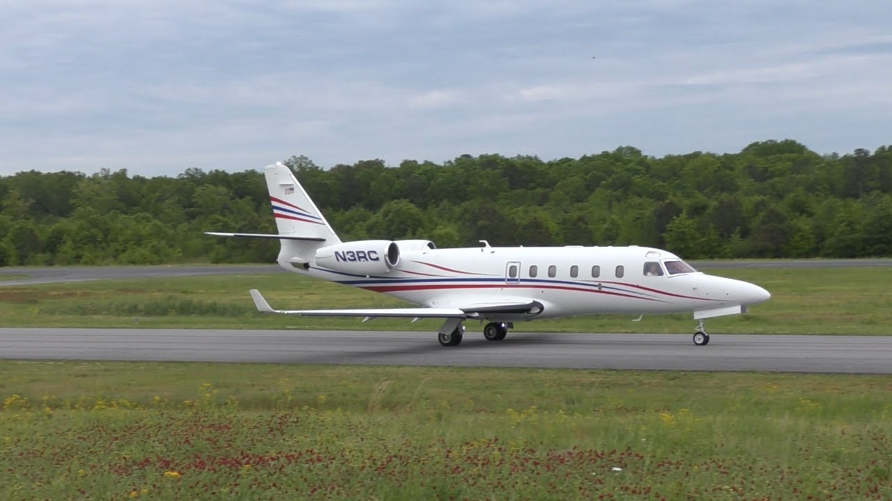 Richard Childress Racing Private Jet - YouTube