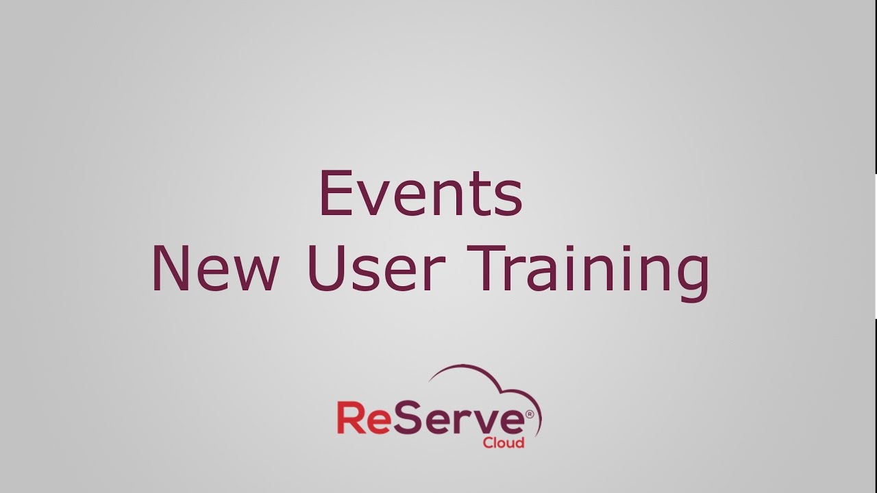 New User Training - YouTube
