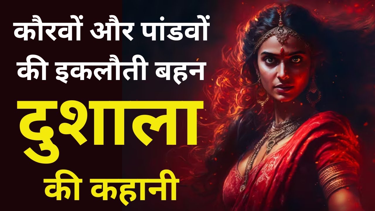कौरवों और पांडवों की इकलौती बहन दुशाला की कहानी || Story of Dushala in ...